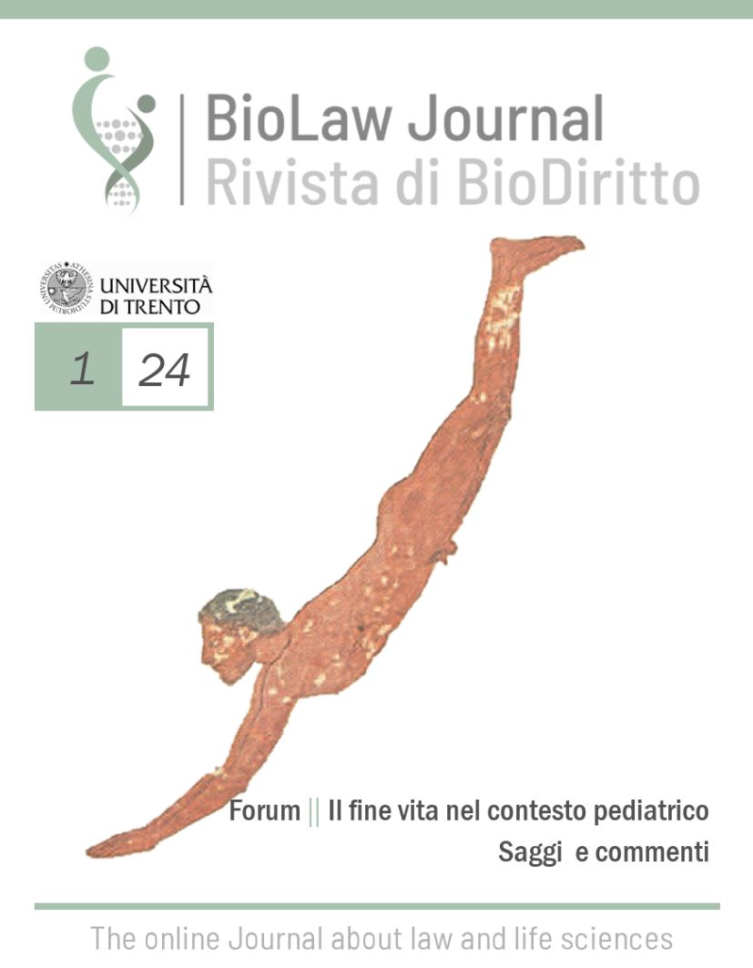 BioLaw Journal – Rivista di BioDiritto – Voci Costituzionali